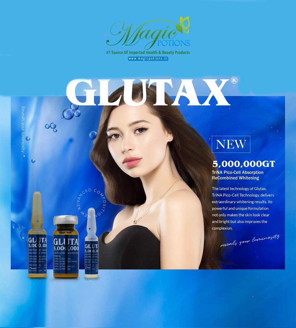 Glutax 5000,000GT TriNA Pico Cell Glutathione Whitening Injection