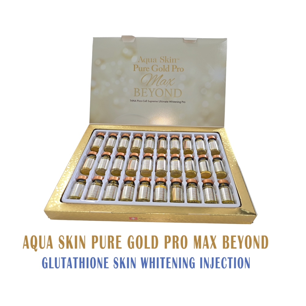 Aqua Skin Pure Gold Pro Max Beyond Glutathione Injection